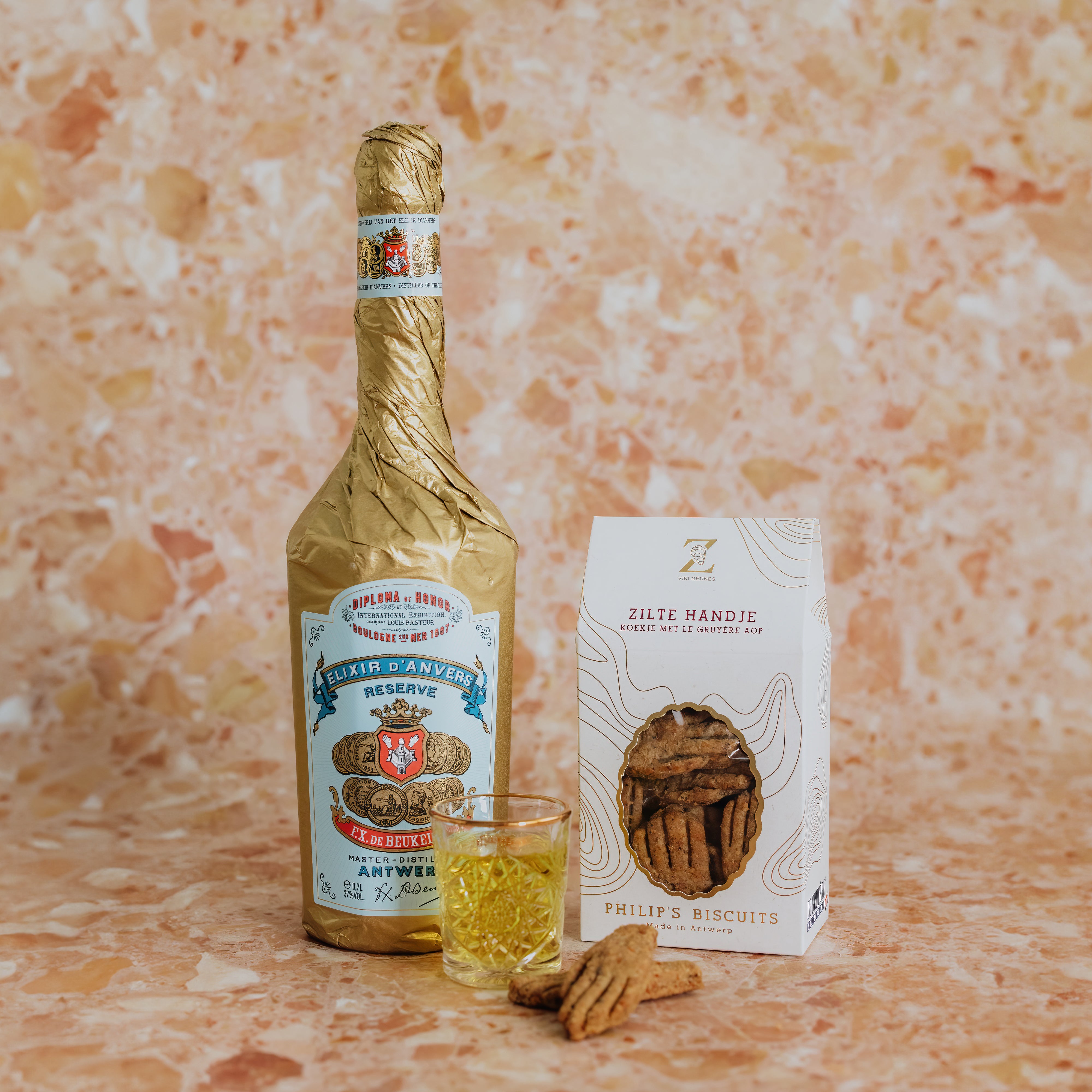 Zilte Handje x Elixir d’Anvers Reserve – Philip's Biscuits
